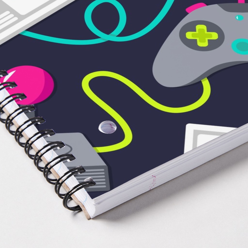 Video Game Gear - Multicolor Notebook | Shutterfly