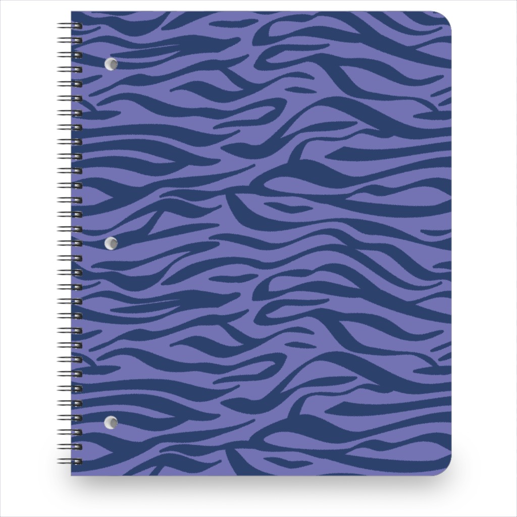 Zebra Animal Print - Purple Notebook | Shutterfly