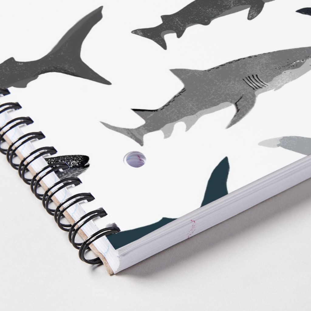 Sharks - Neutral Notebook | Shutterfly