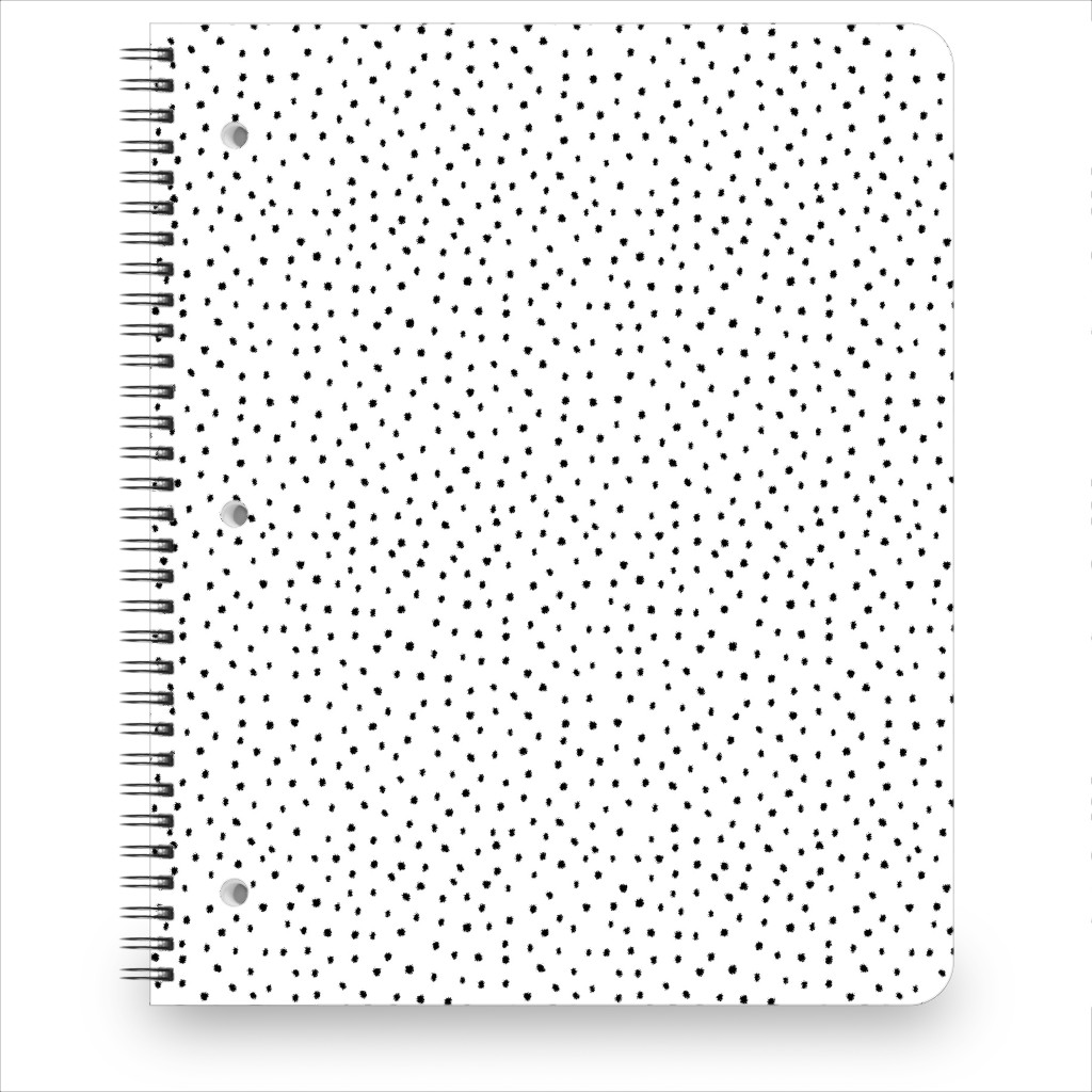 Tiny Dot - Black + White Notebook | Shutterfly