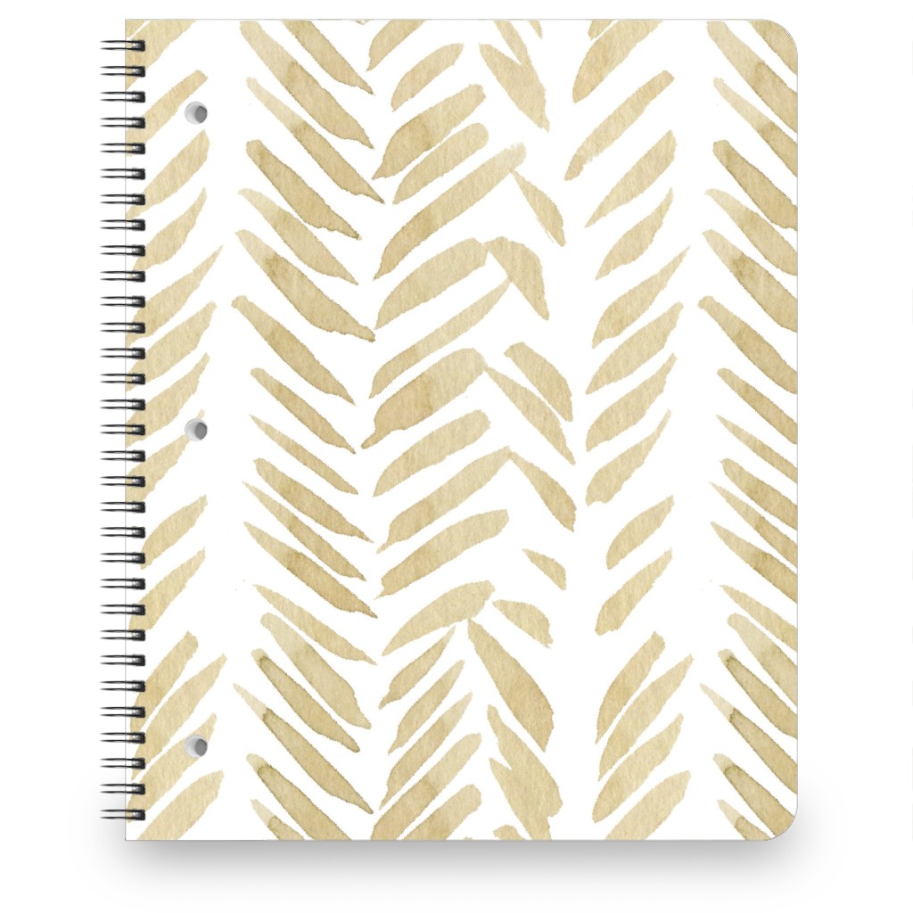 Leaf - Gold Notebook | Shutterfly