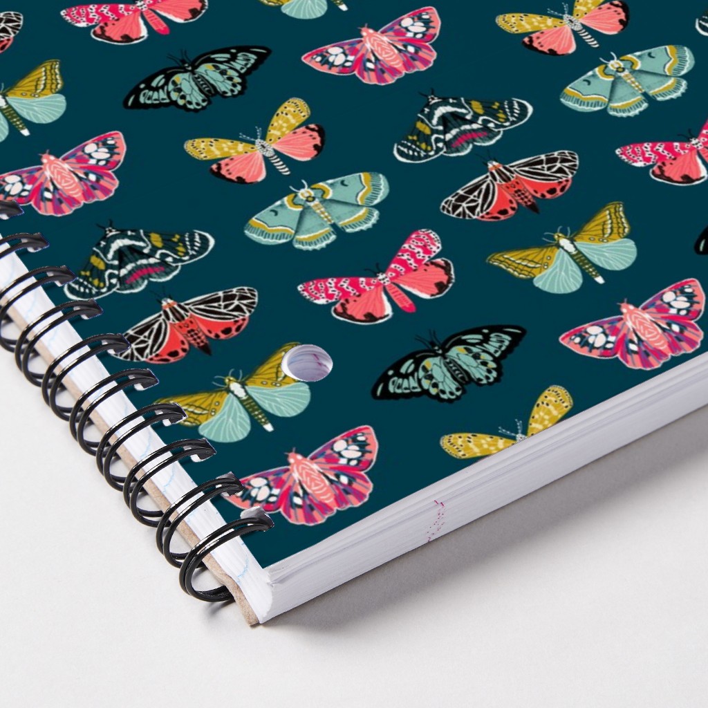 Moths - Dark Notebook | Shutterfly