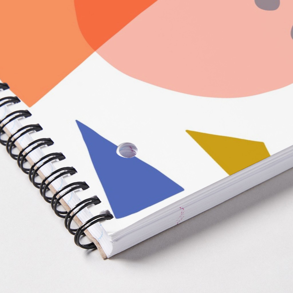 Abstract Circles and Triangles - Multi Notebook | Shutterfly
