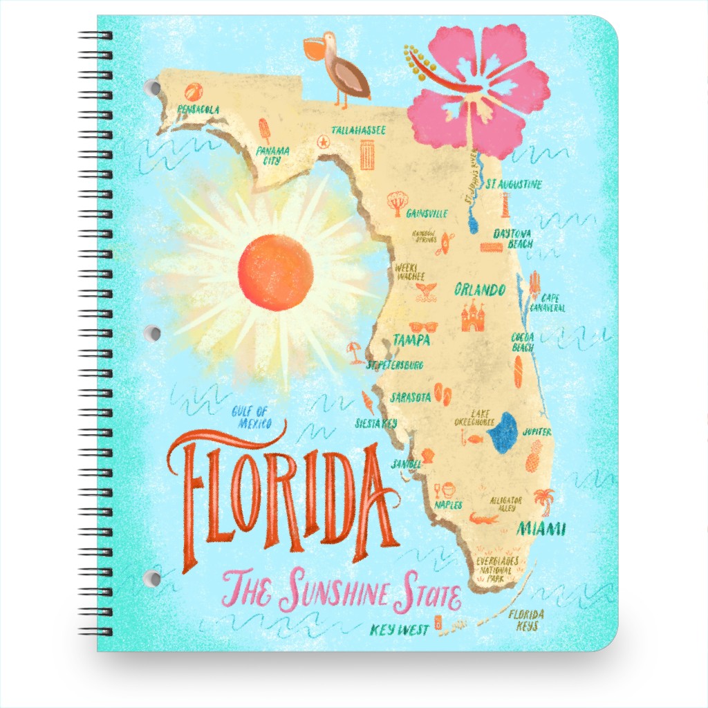 Florida the Sunshine State - Multi Notebook | Shutterfly