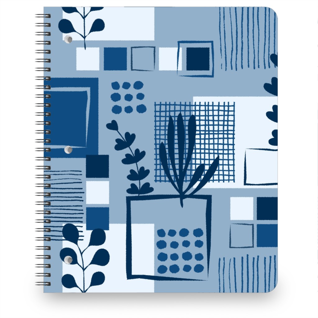 Squared Sea - Blue Notebook | Shutterfly