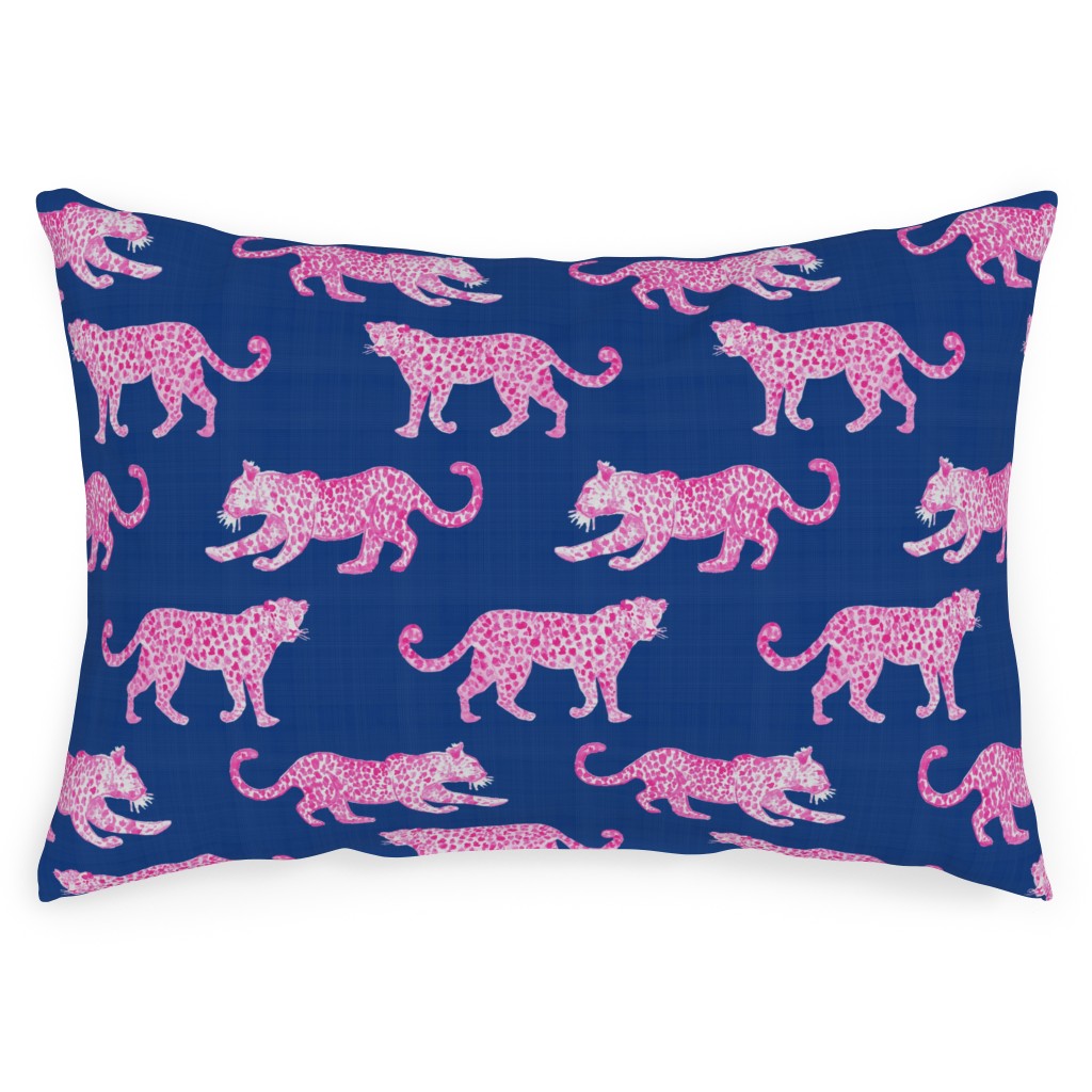 Leopard Parade Outdoor Pillow | Shutterfly