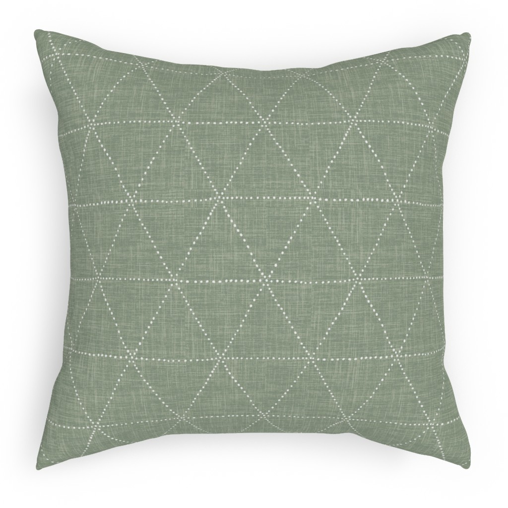 Boho Triangles - Sage Wallpaper | Shutterfly