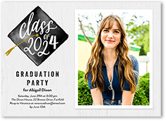 Gleaming Graduate 5x7 Gate Fold Card by Hello Little One | Shutterfly