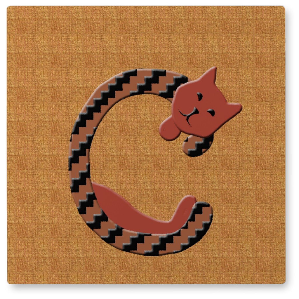 Cat Alphabet - C Photo Tile | Shutterfly