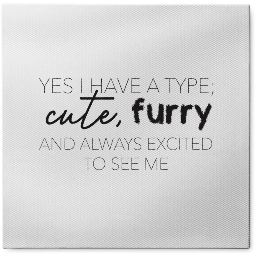I Have a Cute, Furry Type Photo Tile | Shutterfly