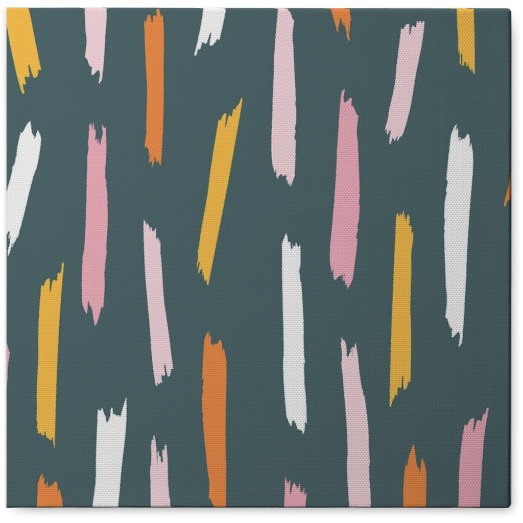 Paint Dabs - Dark Photo Tile | Shutterfly