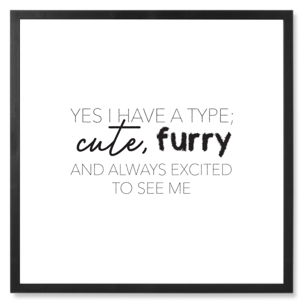 I Have a Cute, Furry Type Photo Tile | Shutterfly
