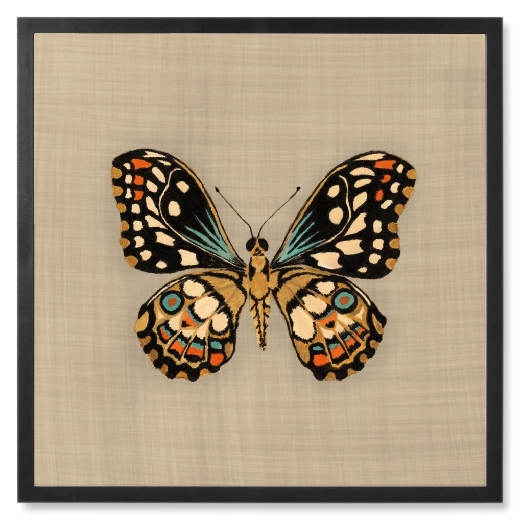 Butterfly Curio - Neutral Photo Tile | Shutterfly