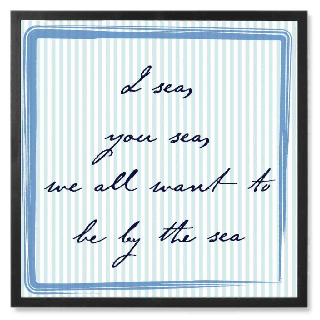 I Sea You Sea Photo Tile | Shutterfly