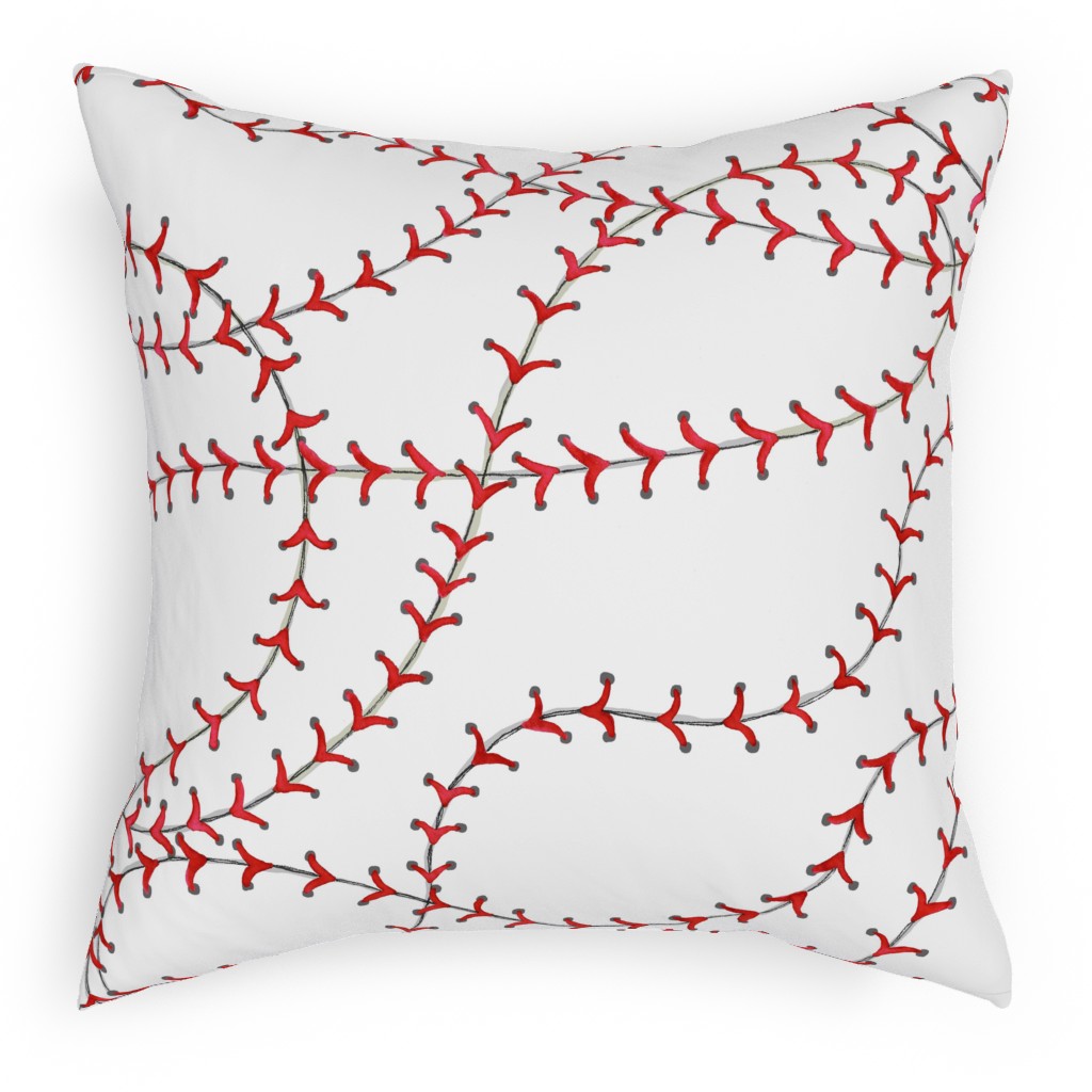 Baseball Seams Pillow | Shutterfly