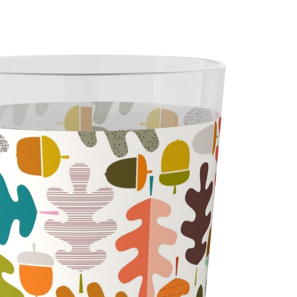 Autumn Oak Tree - Multi Outdoor Pint Glass | Shutterfly