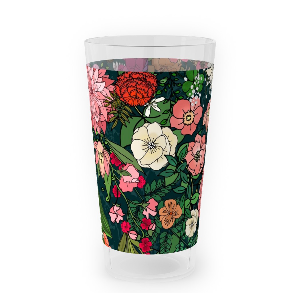 Secret Garden - Multi Outdoor Pint Glass | Shutterfly