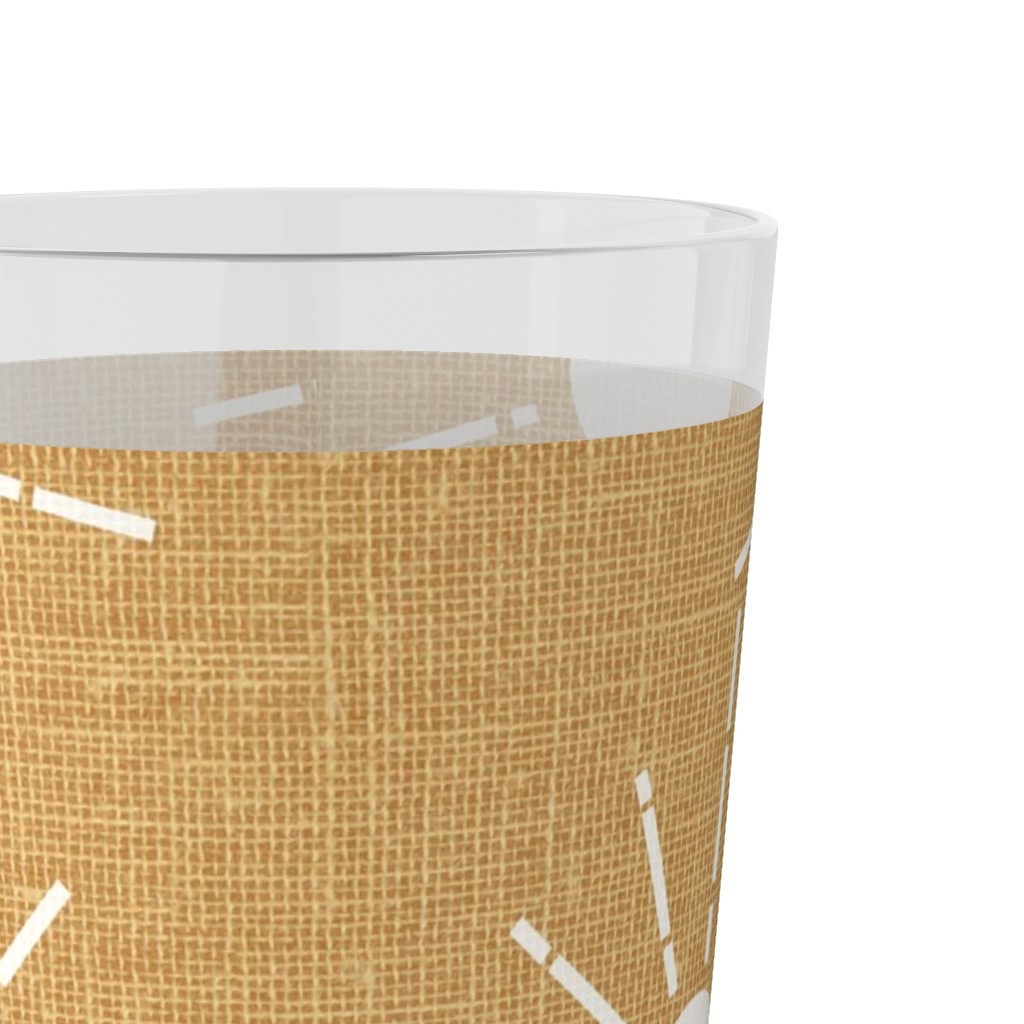 Summer Sunshine - Mustard Yellow Outdoor Pint Glass | Shutterfly