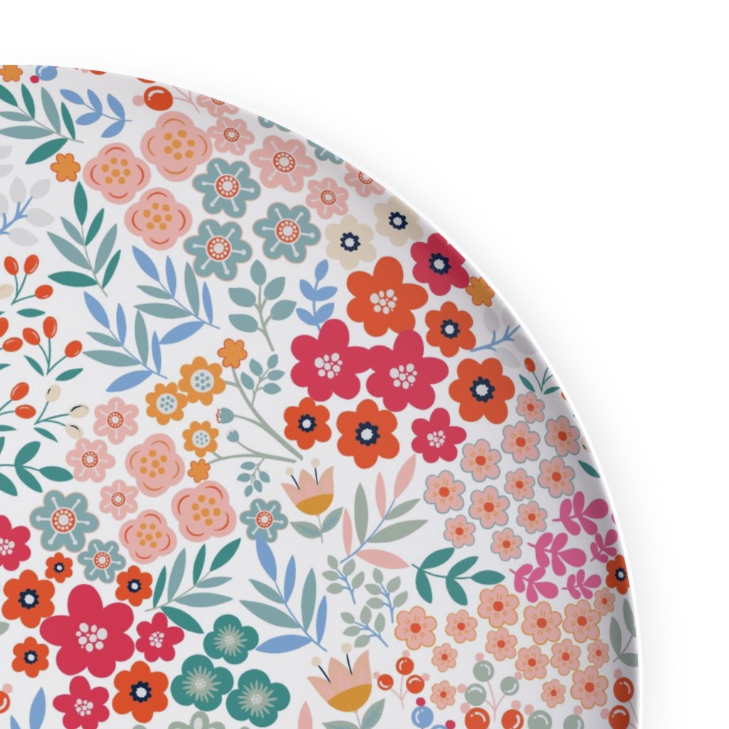 Summer Flower Plates | Shutterfly