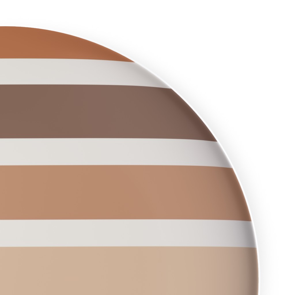 Retro Summer Stripe - Warm Tones Plates | Shutterfly