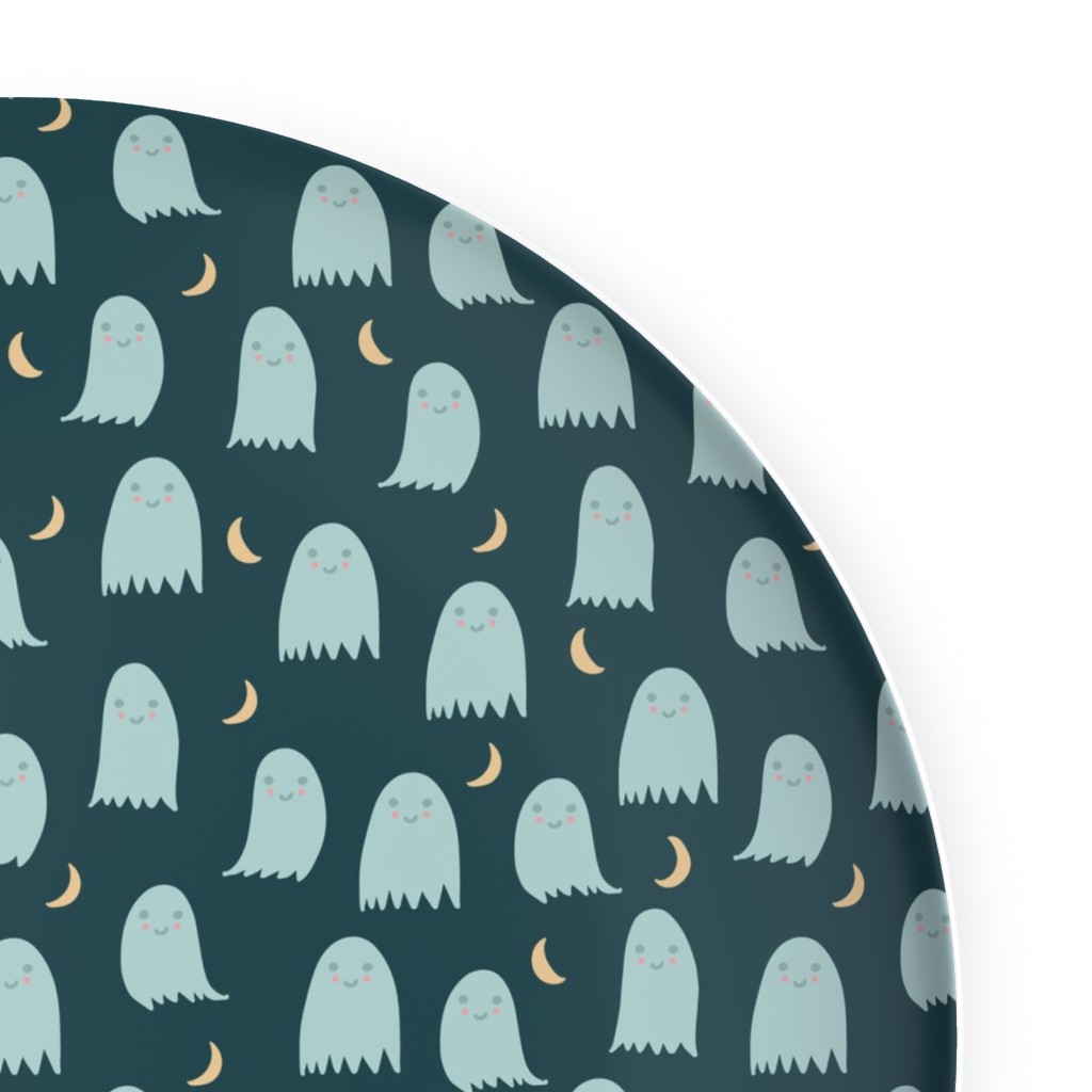 Cute Halloween Ghosts Plates | Shutterfly