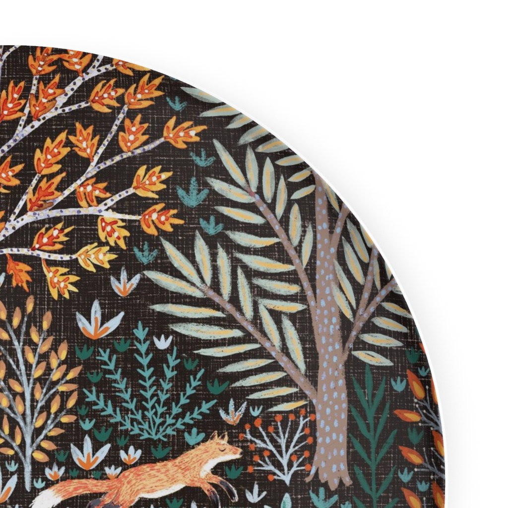 Rustic Fall Forest Animals - Multi Plates | Shutterfly