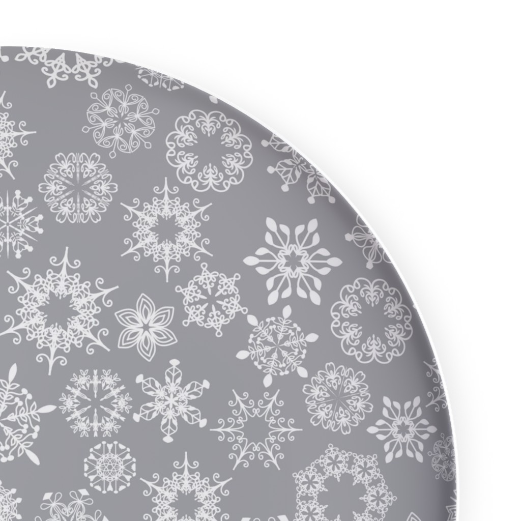 Snowflake Silver Plates | Shutterfly