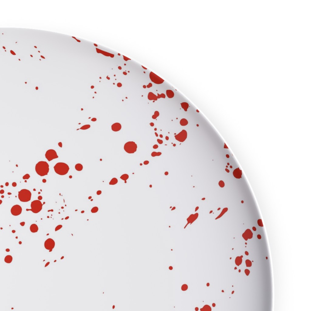 Blood Splatter Plates | Shutterfly