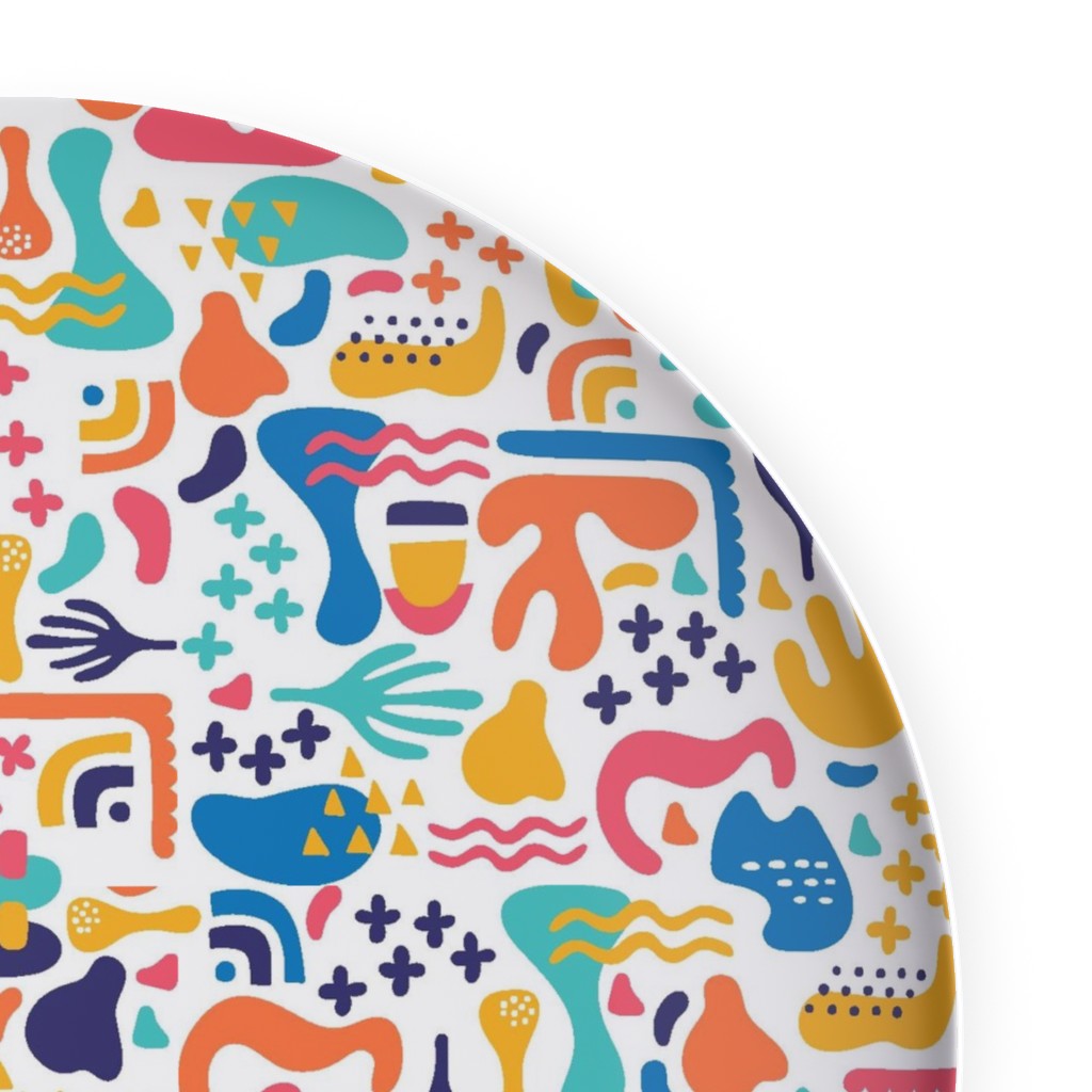 Organic Abstract Design - Multi Plates | Shutterfly