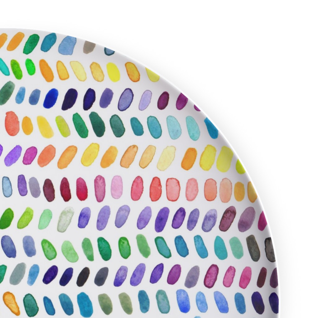 Rainbow Dash Rows - Multi Plates | Shutterfly