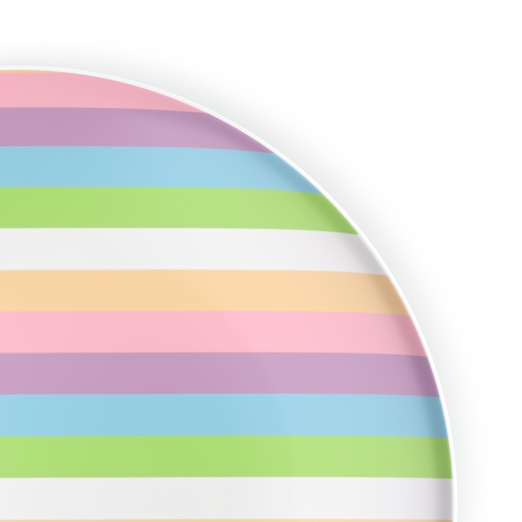 Multi Colored Stripes - Pastel Salad Plate | Shutterfly