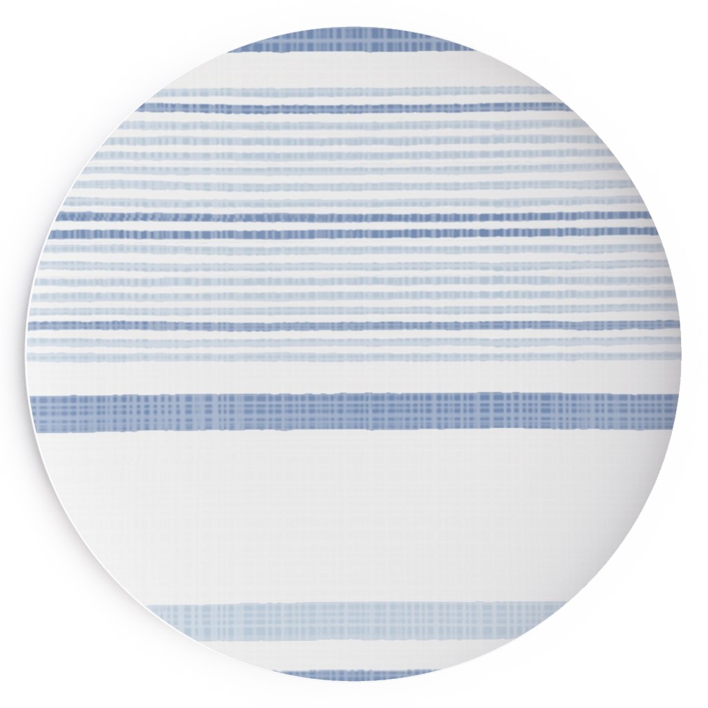 Double Anderson Stripe - Blue Salad Plate | Shutterfly