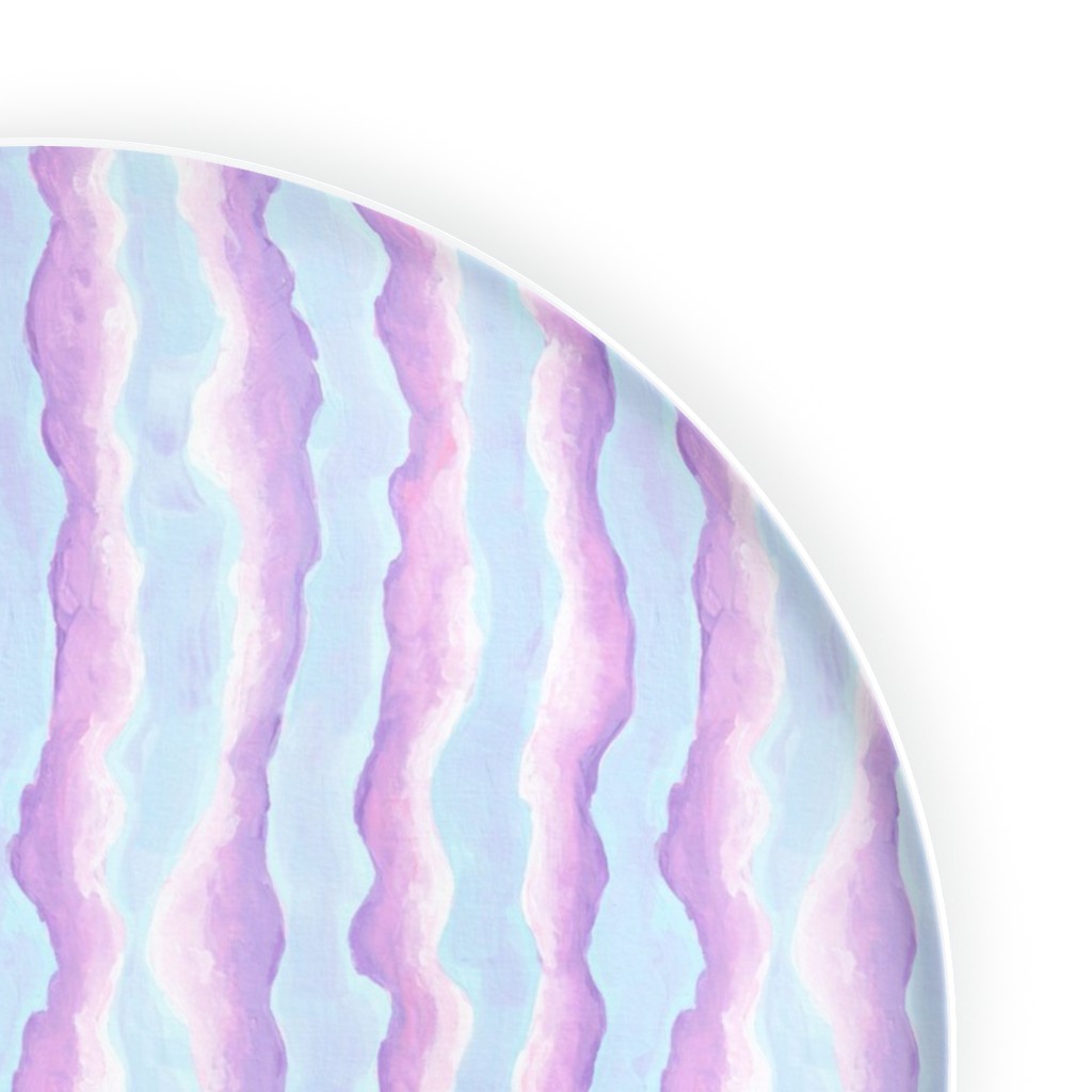 Sunset Cloud Stripe Salad Plate | Shutterfly