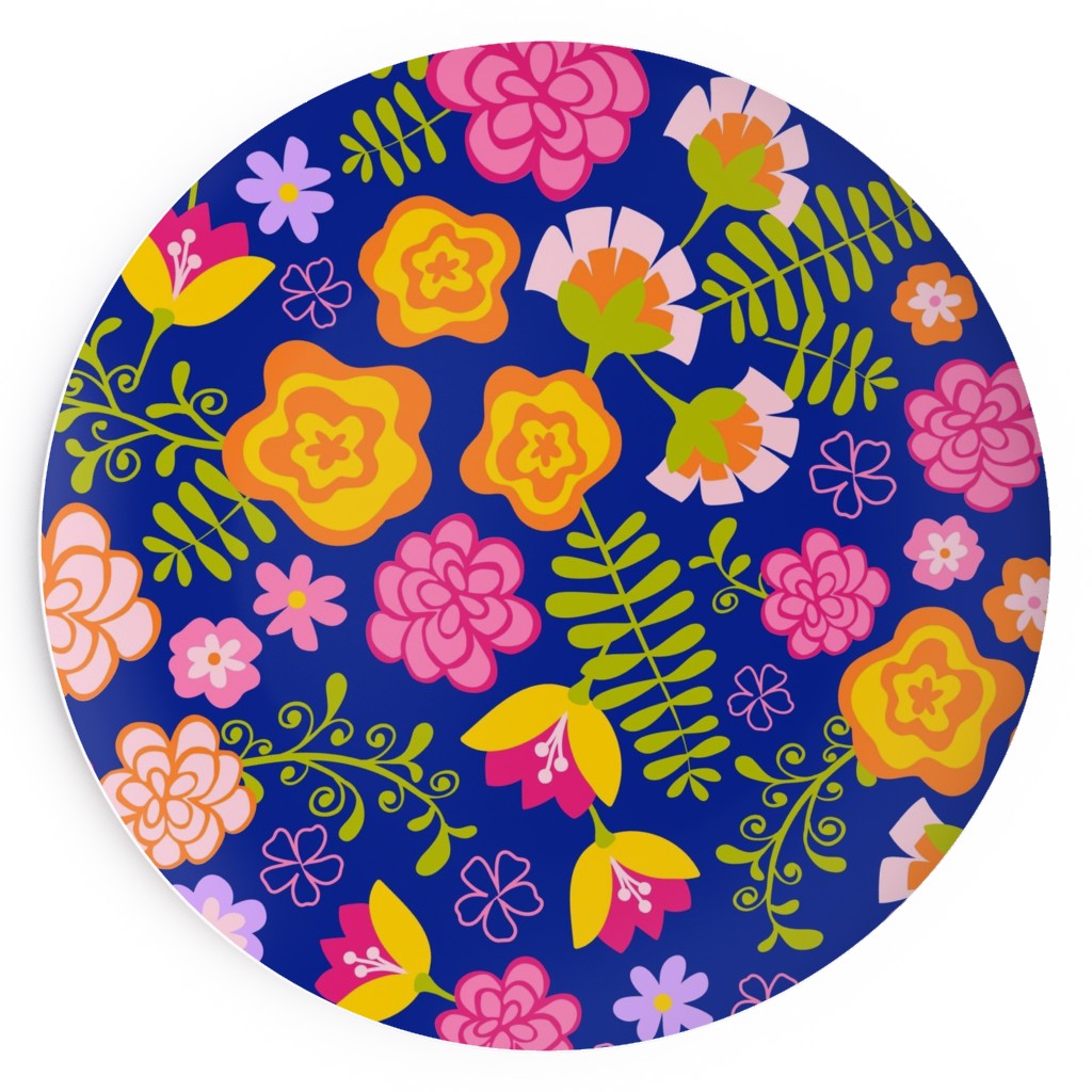 Fiesta Flowers - Multi Salad Plate | Shutterfly