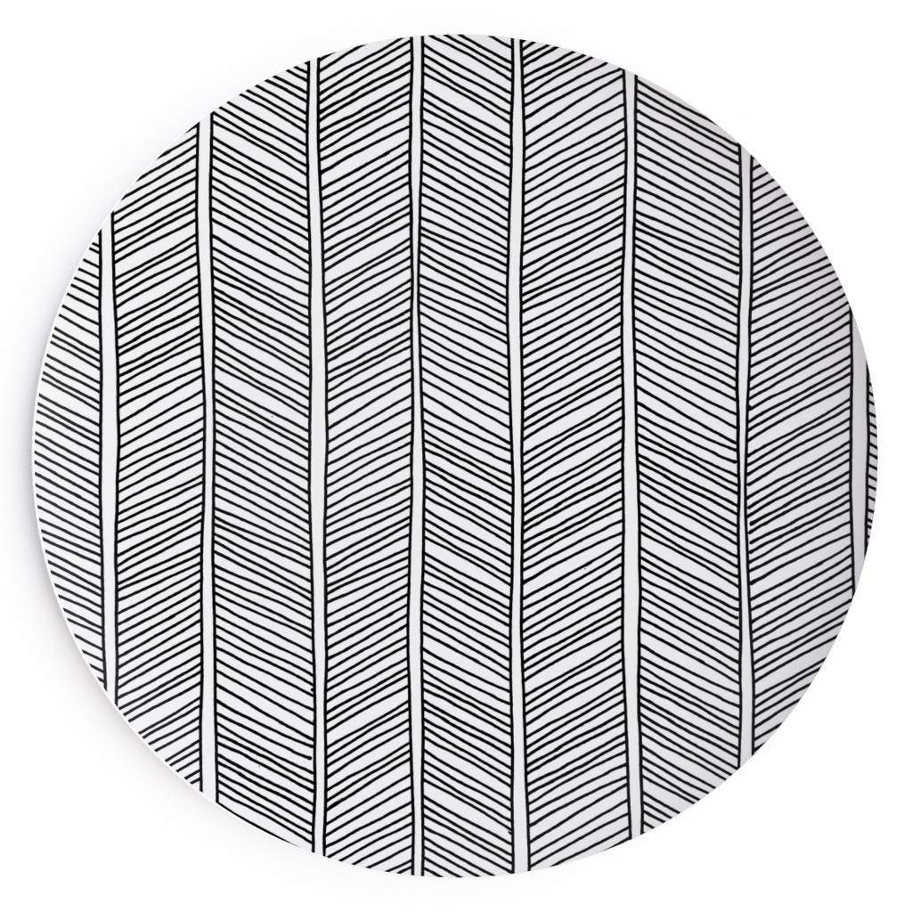 Vines + Lines - Neutral Salad Plate | Shutterfly