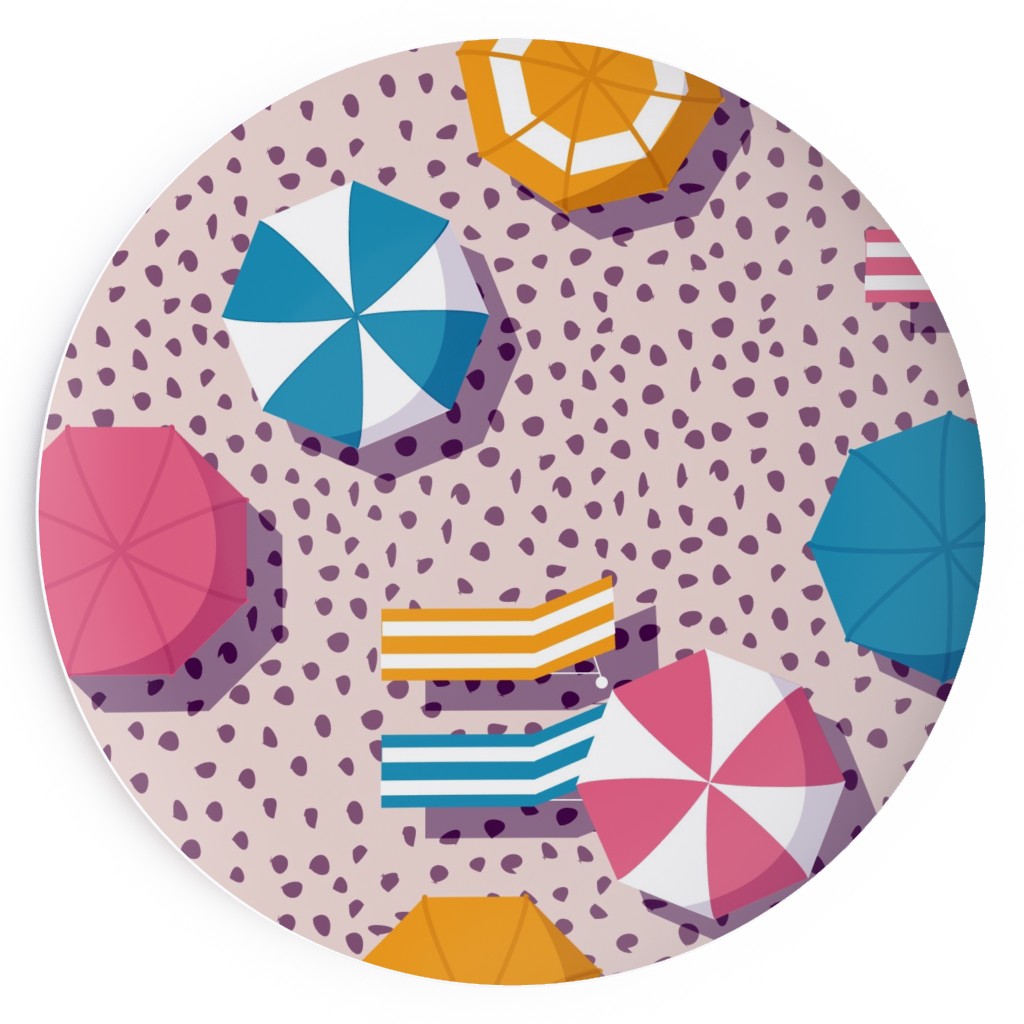 My Summer Vacay - Pink Salad Plate | Shutterfly