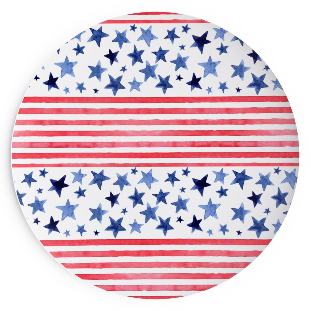 Red White And Blue Plates | Shutterfly