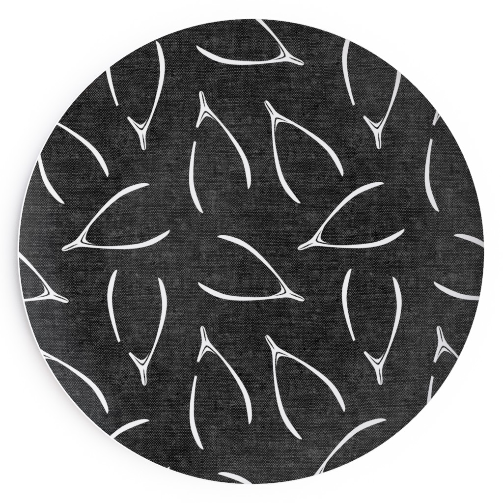 Wishbones - Gray Salad Plate | Shutterfly