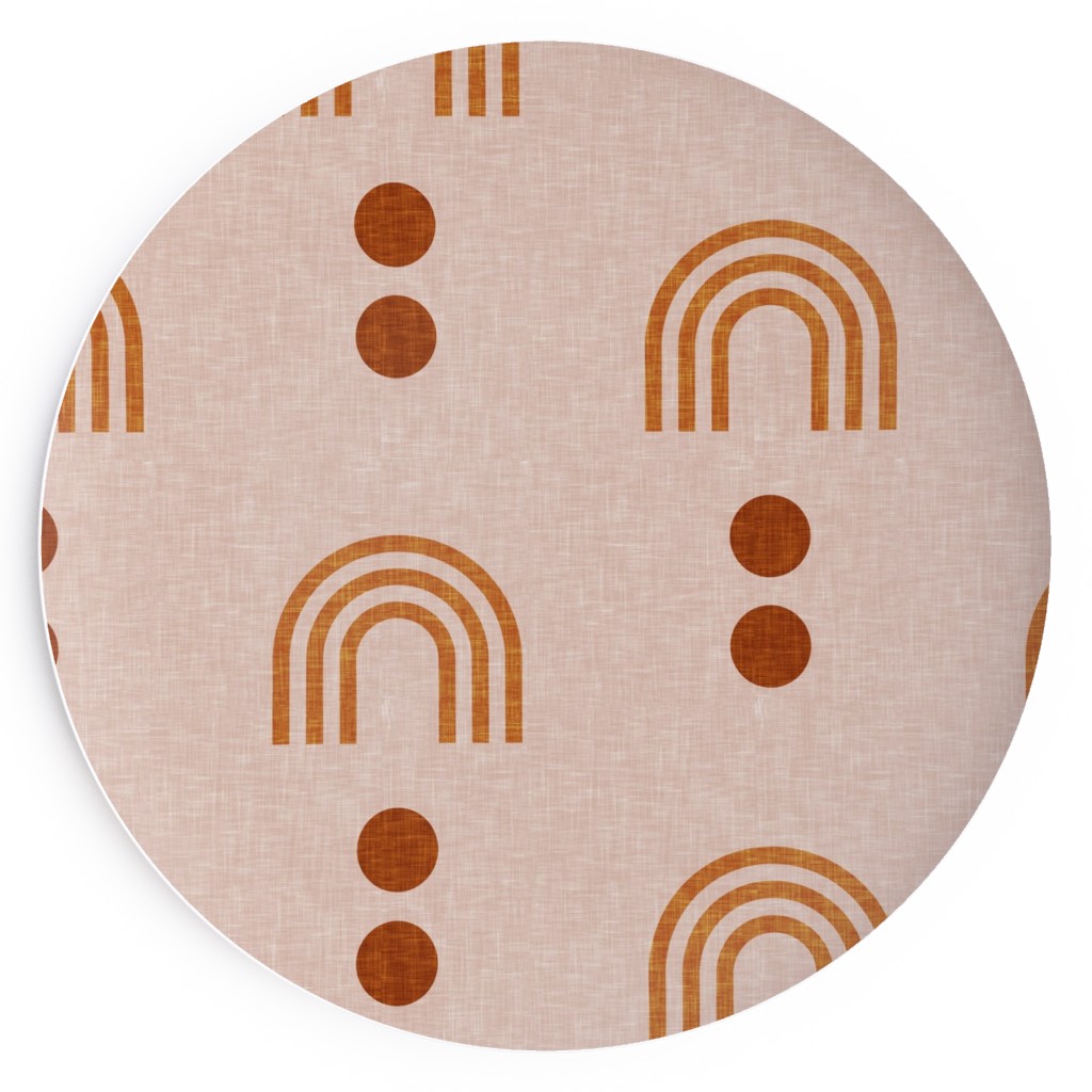 Aria Geometric Rainbow Salad Plate | Shutterfly