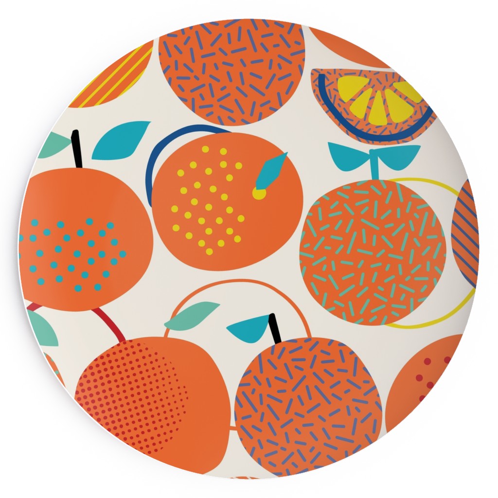 Fresh Orange - Orange Salad Plate | Shutterfly
