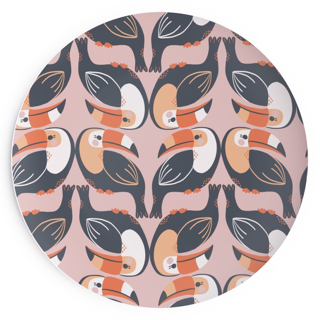 Toucan Stack - Pink Salad Plate | Shutterfly