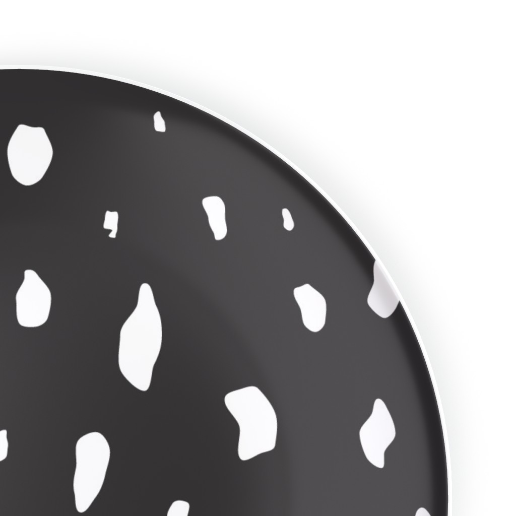 Chipped - Black and White Salad Plate | Shutterfly