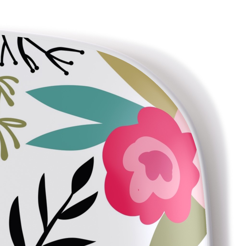 Maypole Floral - Pink Serving Platter | Shutterfly