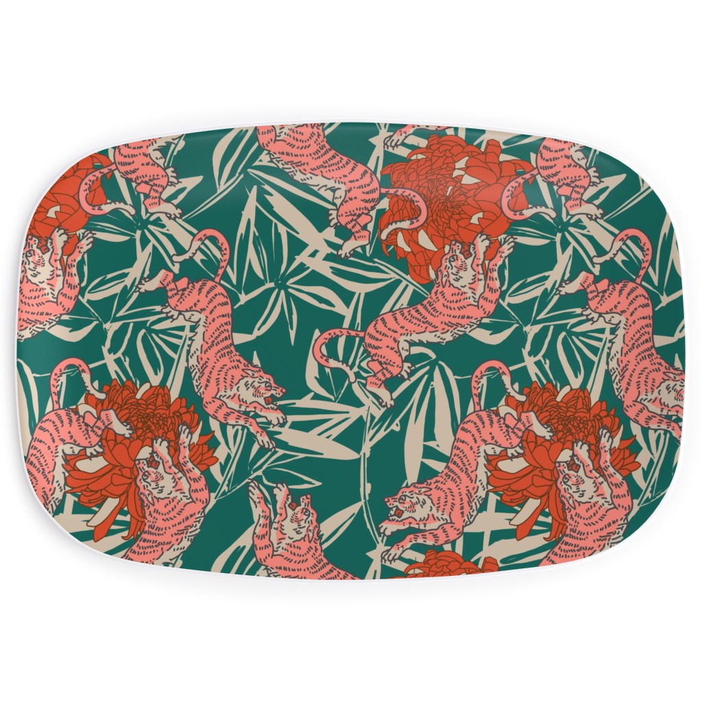 Bengal Kuma Tiger - Multi Serving Platter | Shutterfly