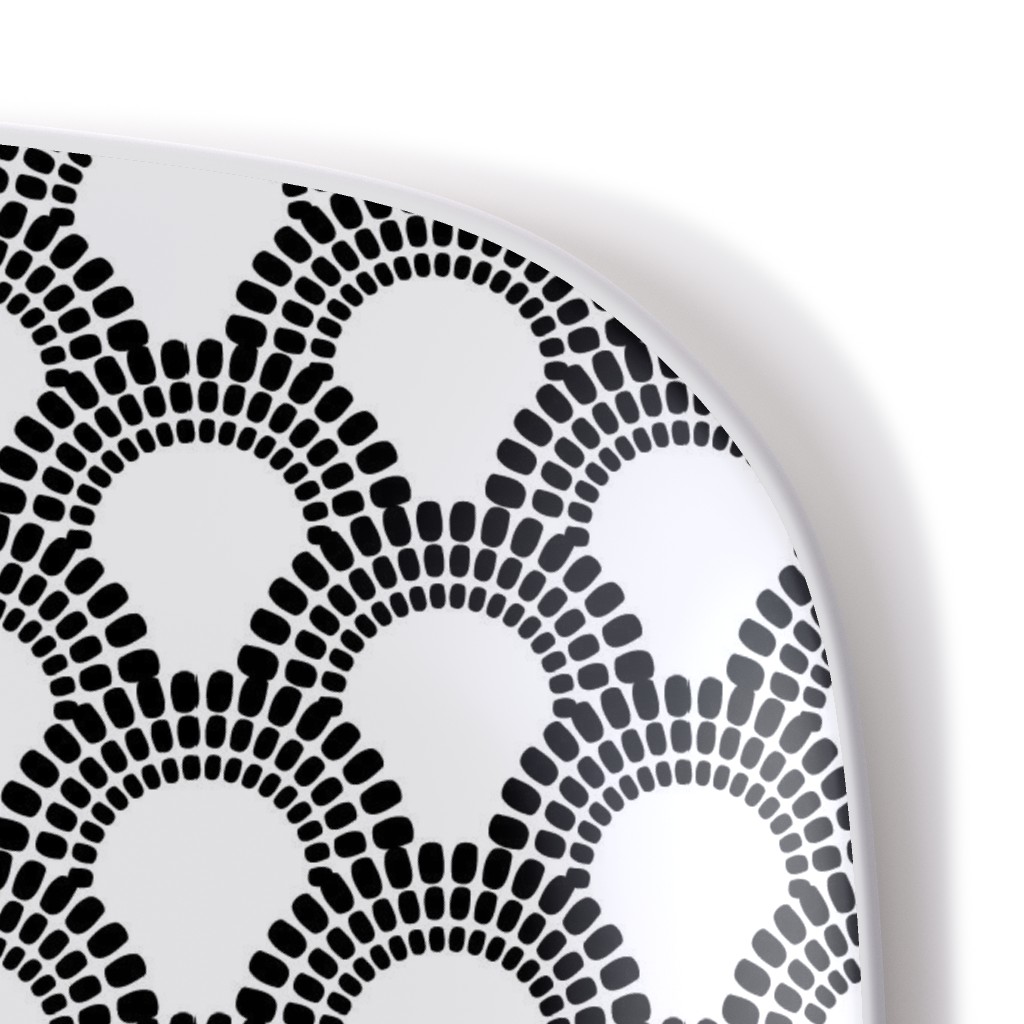 Scallops - Black and White Serving Platter | Shutterfly