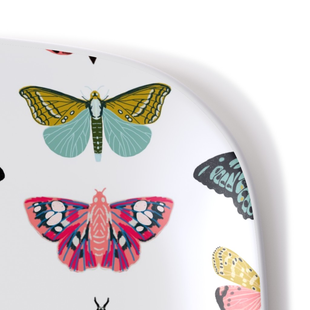 Moths and Butterflies Spring Garden - Light Serving Platter | Shutterfly