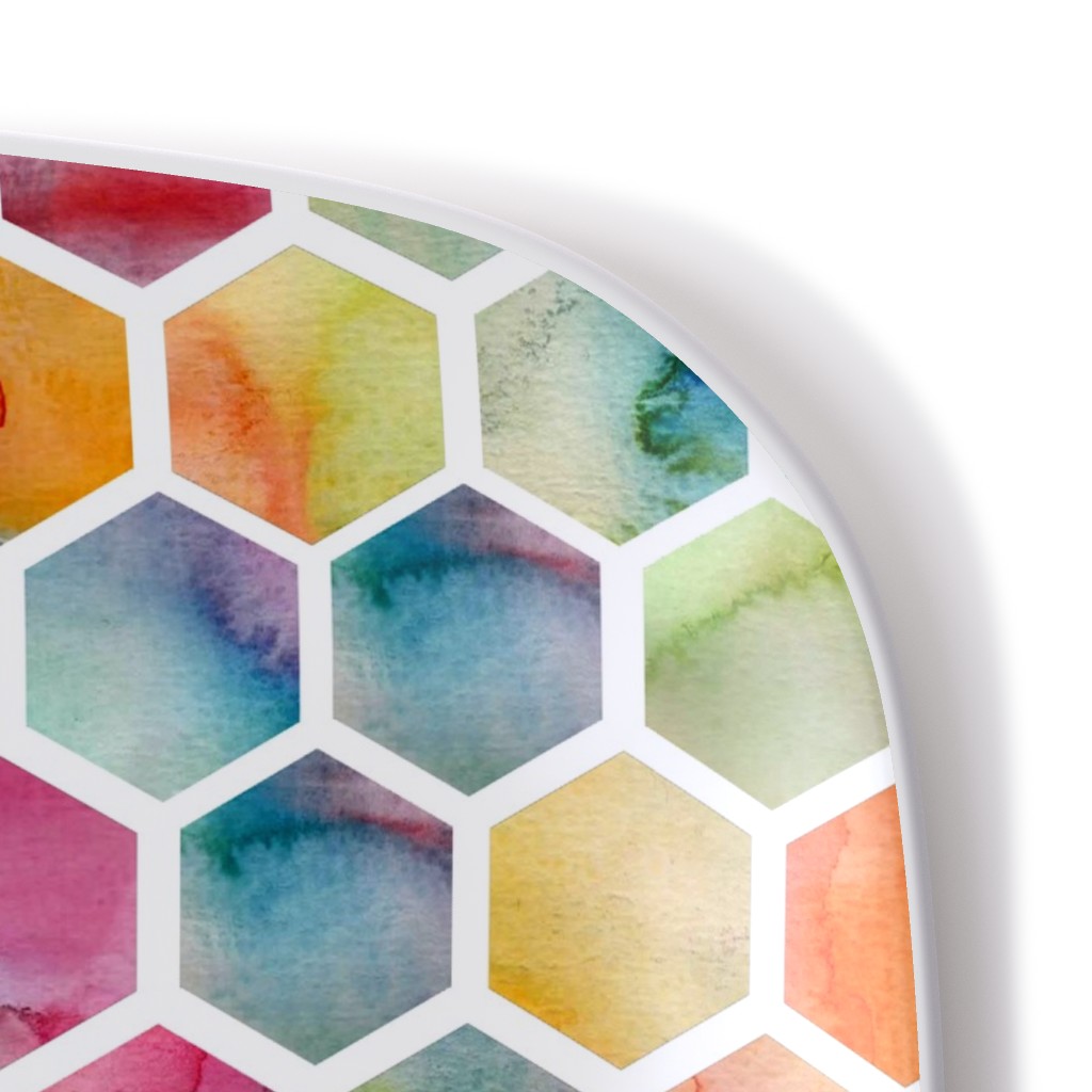 Watercolour Hexagons - Multi Serving Platter | Shutterfly