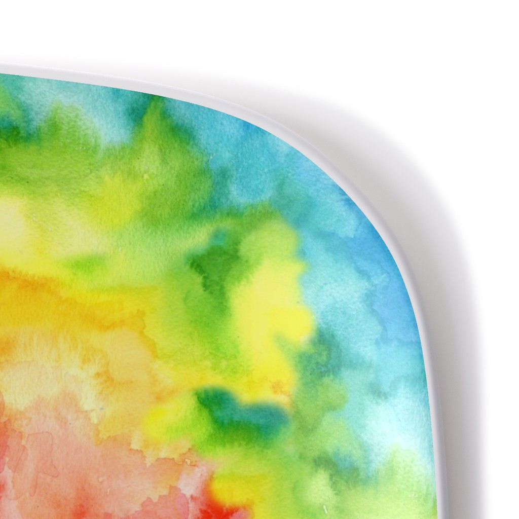 Rainbow Watercolor Wash Serving Platter | Shutterfly