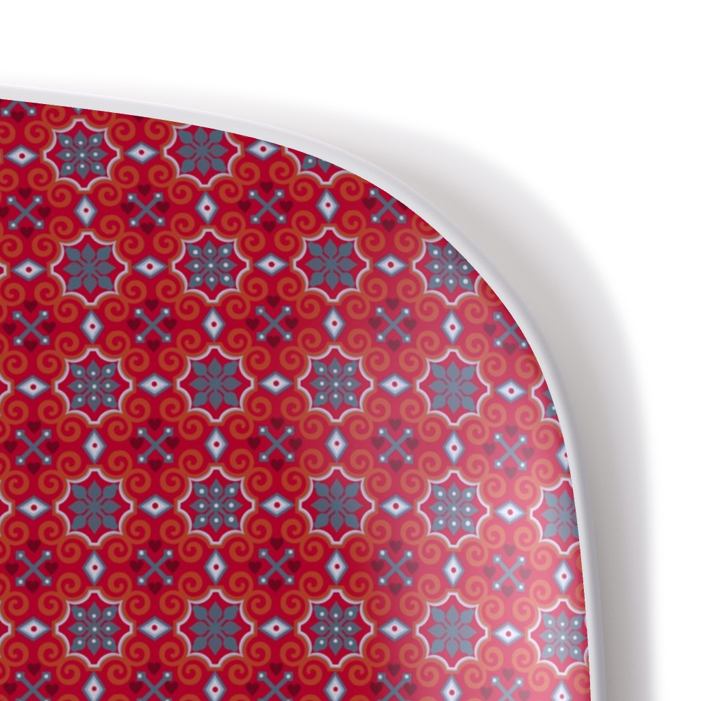 Oriental Ornament - Red Serving Platter | Shutterfly