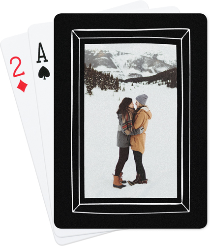 Hand Sketched Frame Playing Cards | Shutterfly